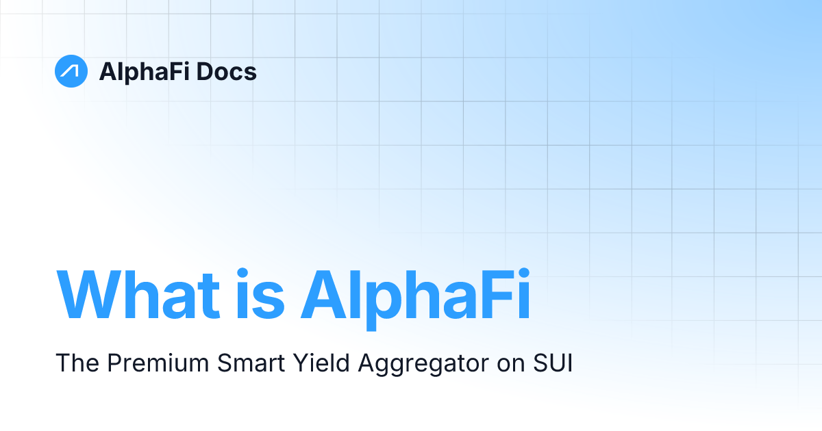 What is AlphaFi | AlphaFi Docs
